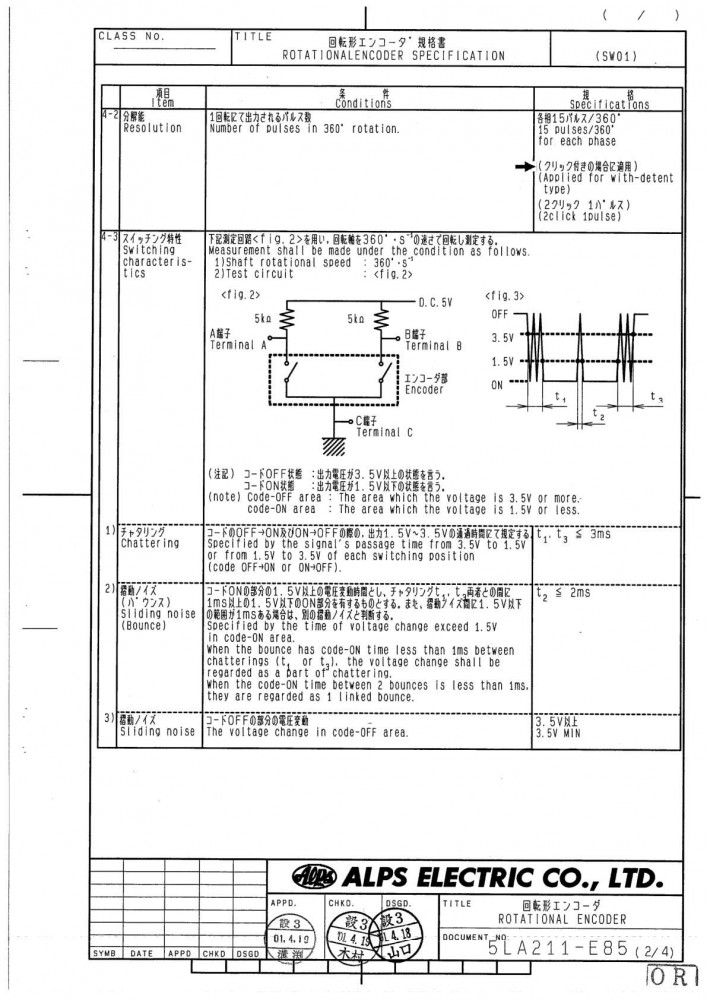 EC11E156040N specification page 2