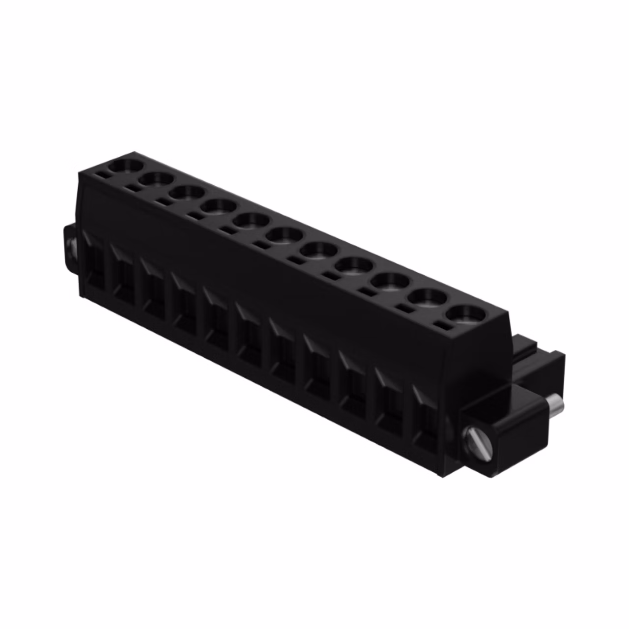 5.00mm Pitch Eurostyle Horizontal Plug, with Retention Screws, 11 Circuits for sale