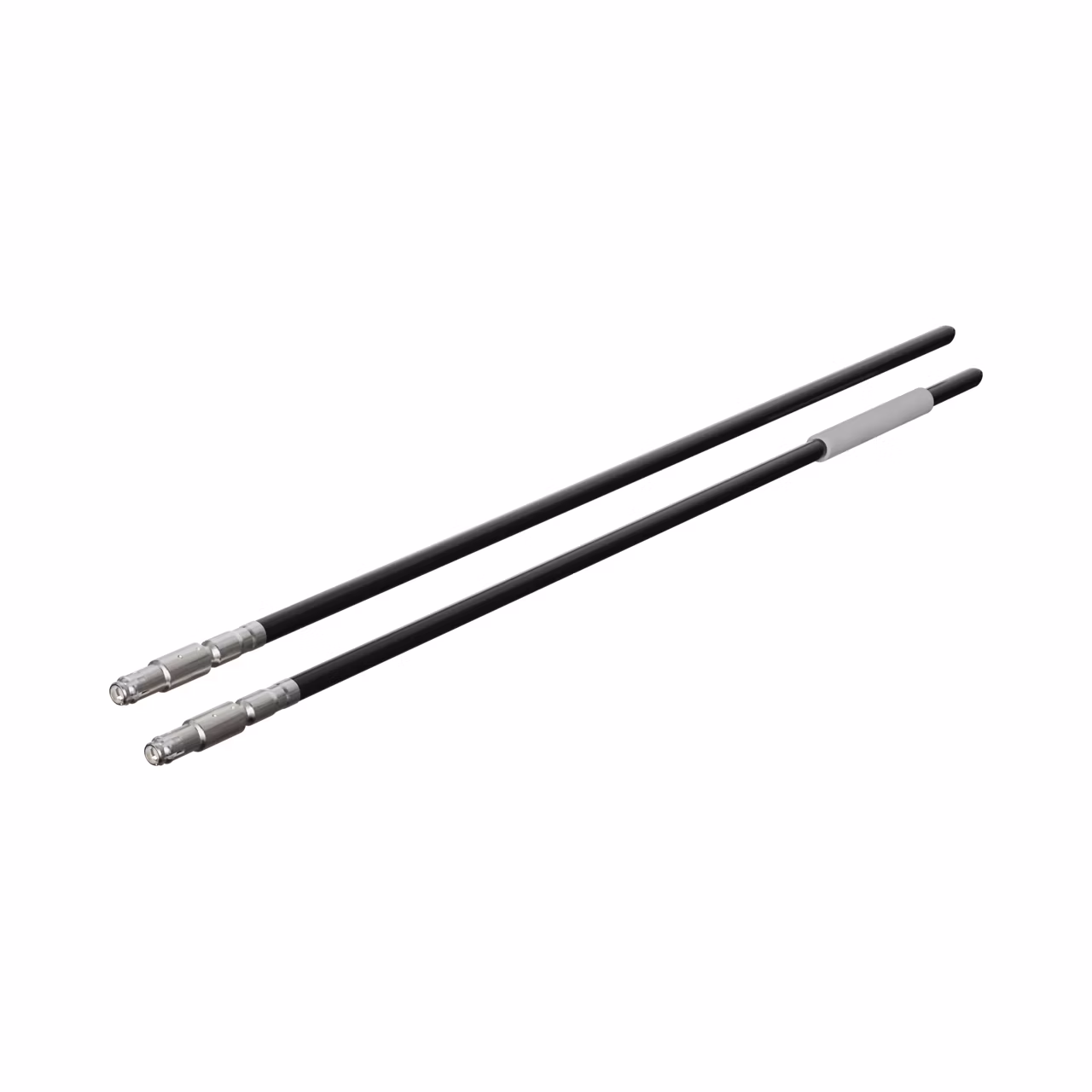 Pre-Crimped Lead HFM Jack Terminal-to-HFM Jack Terminal Off-the-Shelf (OTS) Cable Assembly, RG-174 Cable, 1000.00mm Length, 50 Ohms for sale