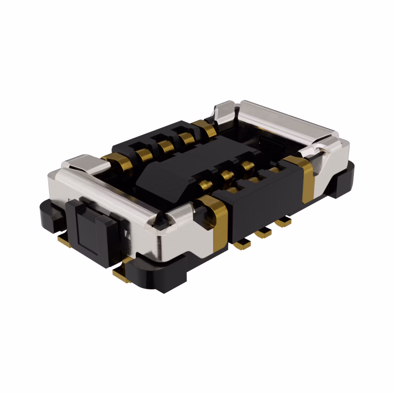 SlimStack Board-to-Board Receptacle, 0.35mm Pitch, SSB RP Series, 1.00mm Mated Height, 2.00mm Mated Width, 6 Circuits for sale