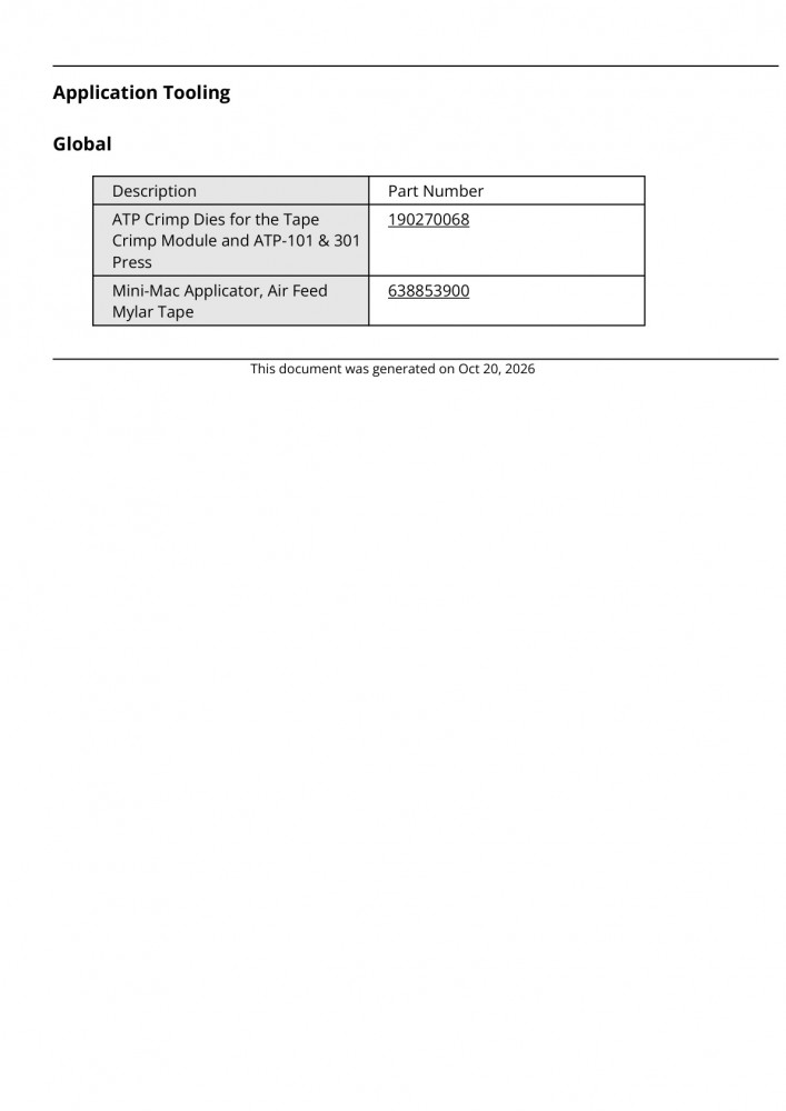 MOLEX 190690106 document page 3
