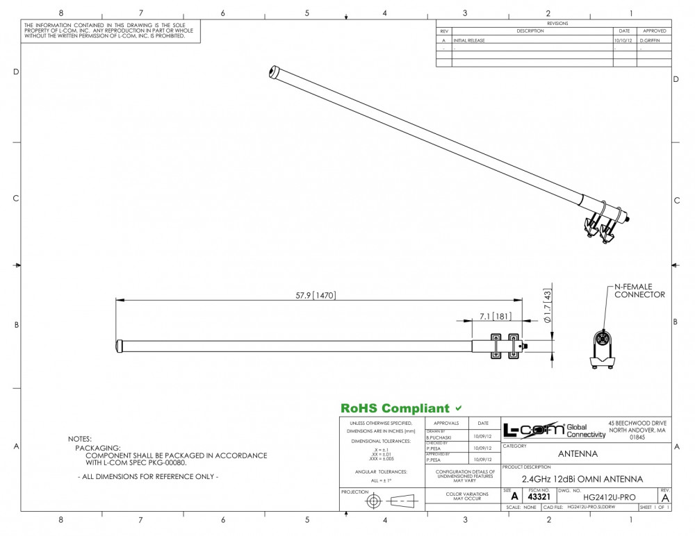 HG2412U-PRO technical documentation page