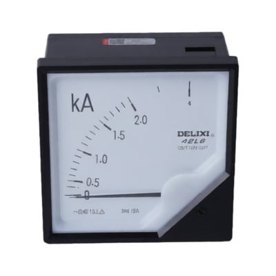 Delixi Electric 42L6A2000 Analog Panel Ammeter Chip for Electrical Current Measurement