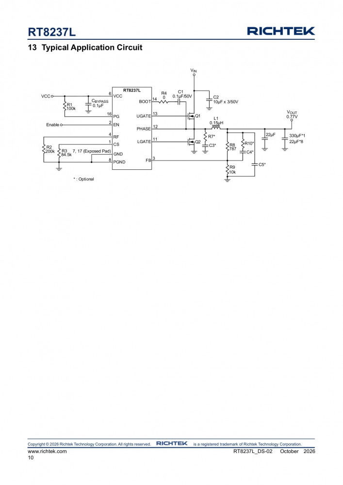 RT8237L datasheet page 10