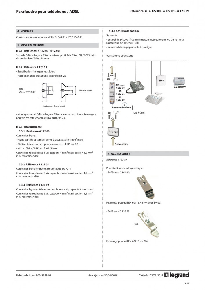 Legrand 4 123 19 technical document page 4