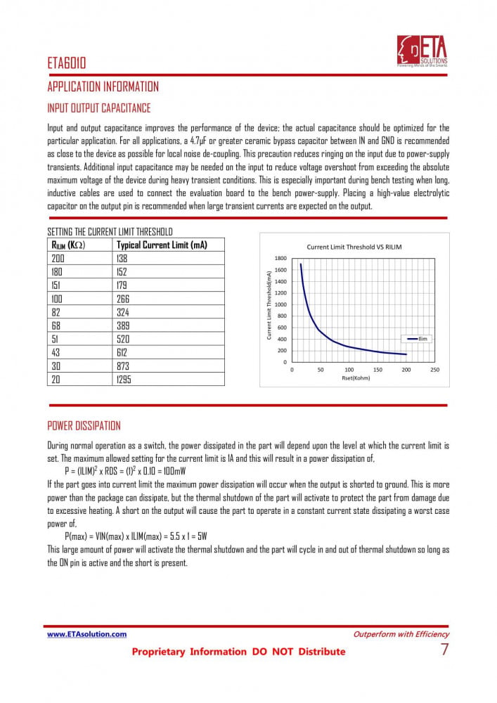 ETA6010S2F datasheet page 7