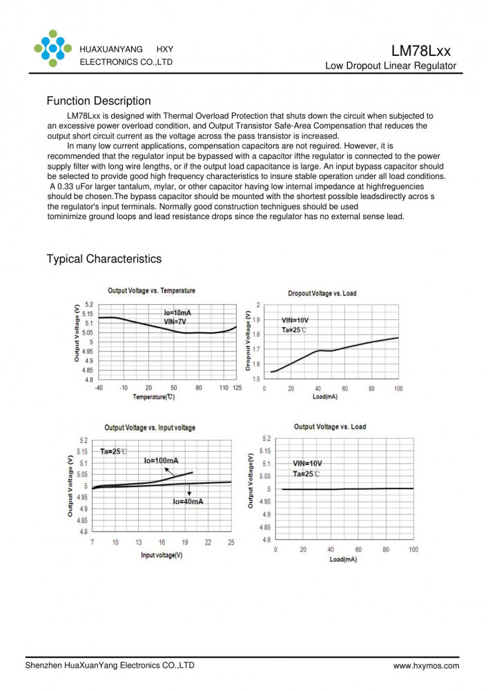 LM78L05-HXY datasheet page 5