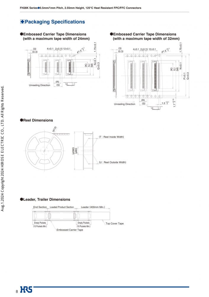 FH28K Series technical document page 8