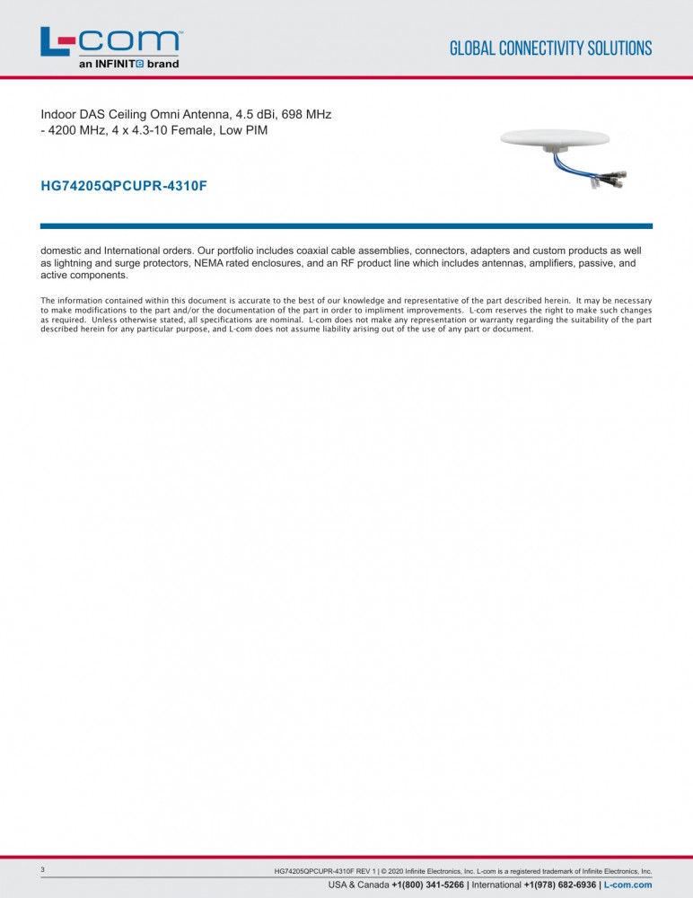 HG74205QPCUPR-4310F technical document page 3