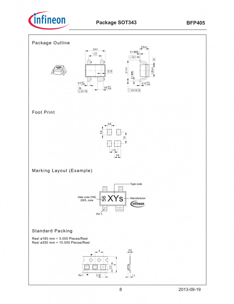 BFP405 technical document page 8