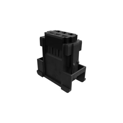 5.00mm Pitch NSCC/SICMA Female Wire-to-Board Housing, for 2.80mm Tab, with Bridges, Dual Row, 6 Circuits, Gray for sale
