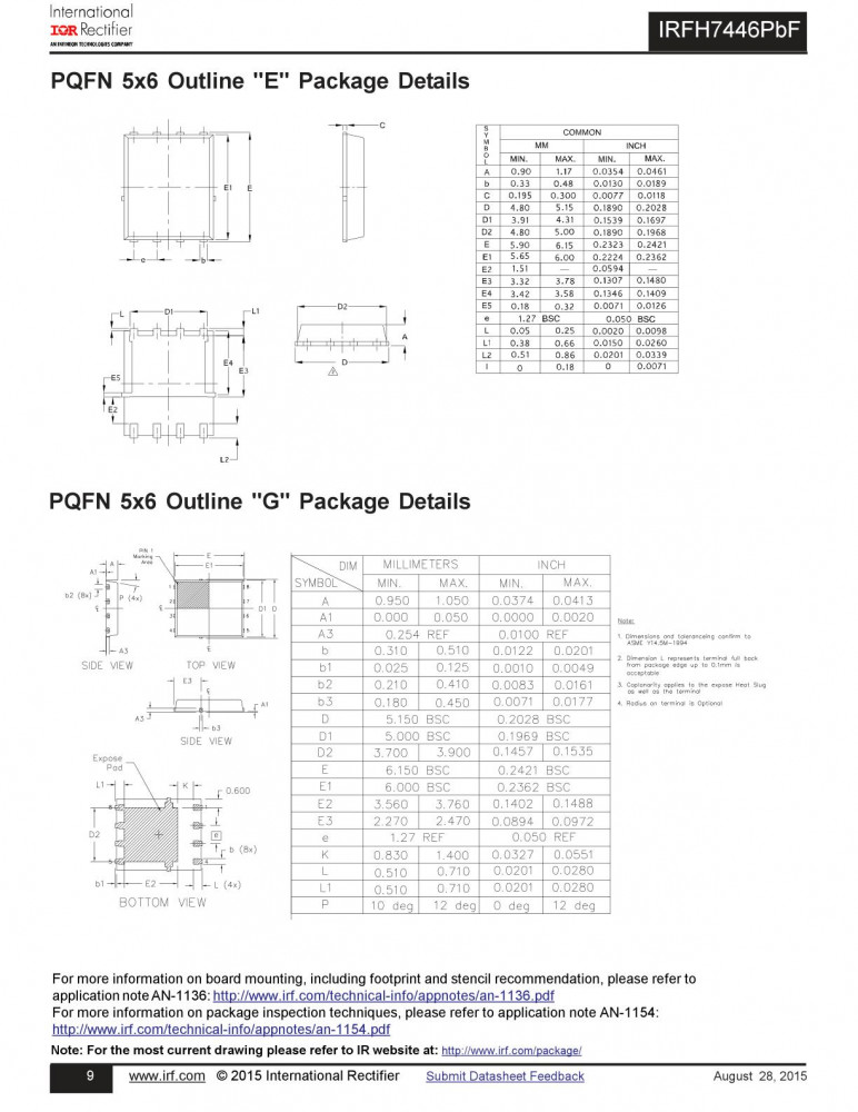 IRFH7446TRPBF datasheet page 9