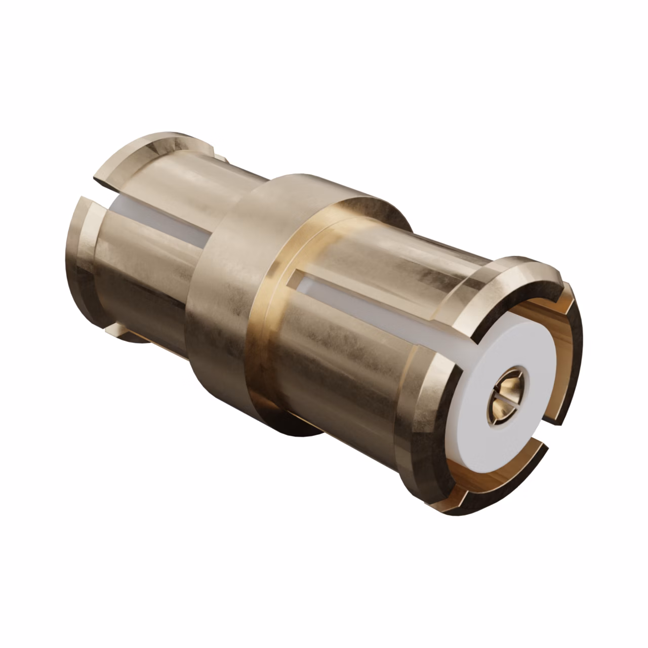 SMP Jack-to-SMP Jack Adapter, Straight, 7.00mm Length, One Piece Per Bag, 50 Ohms for sale