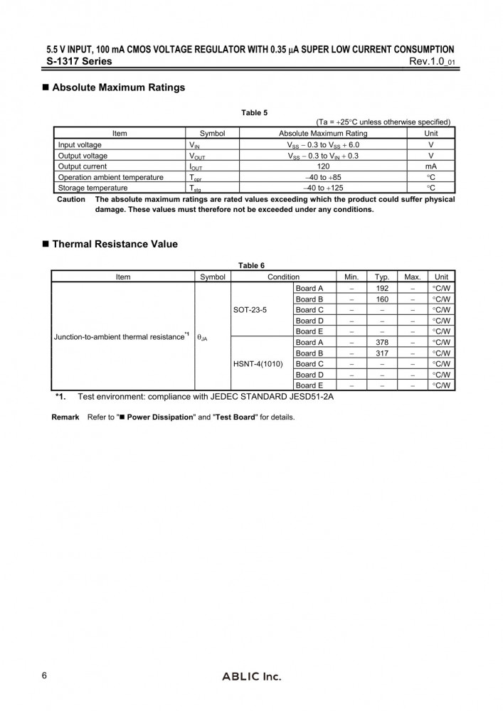 S-1317 datasheet page 6