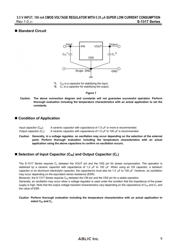 S-1317 datasheet page 9