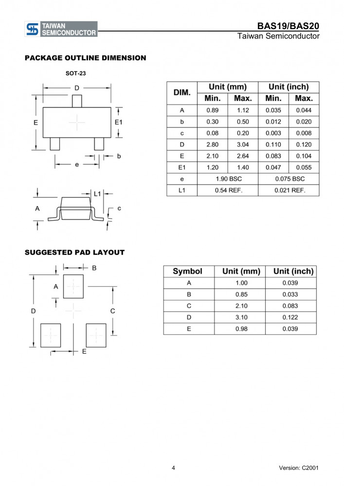 BAS20 datasheet page 4