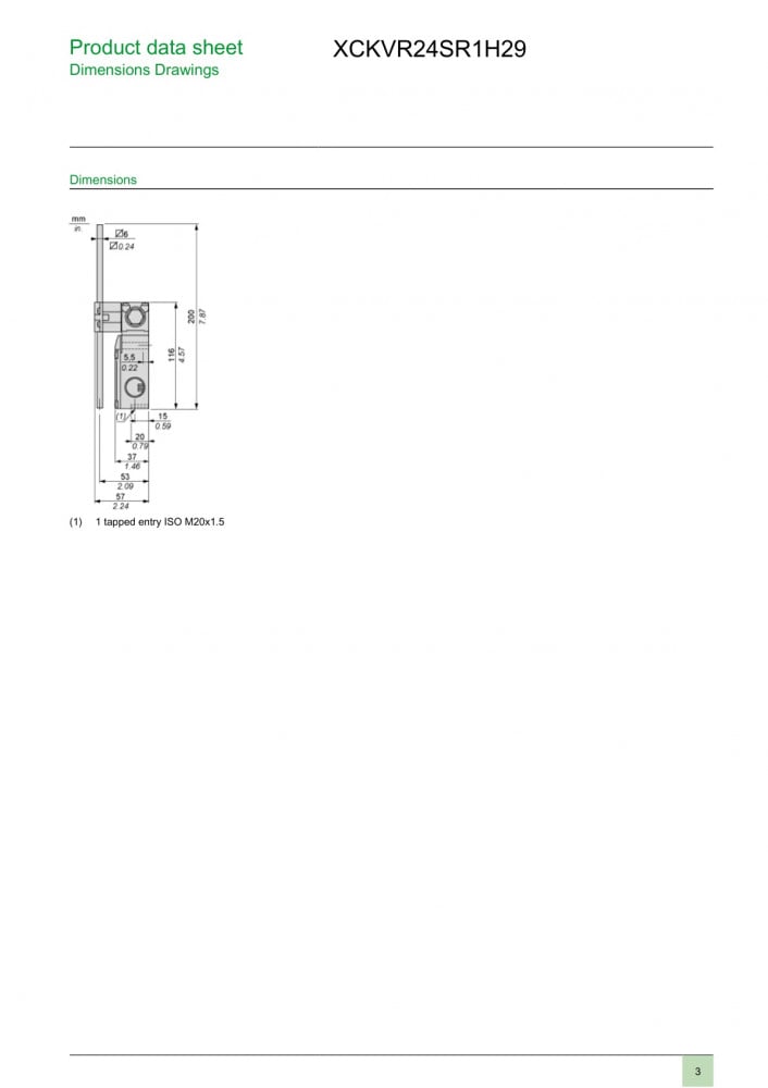 XCKVR24SR1H29 technical document page 3