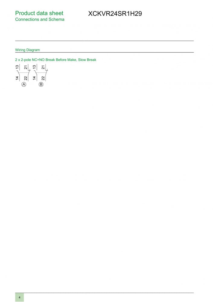 XCKVR24SR1H29 technical document page 4
