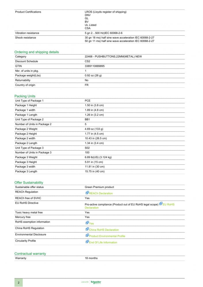 ZB4BW913 technical document page 2