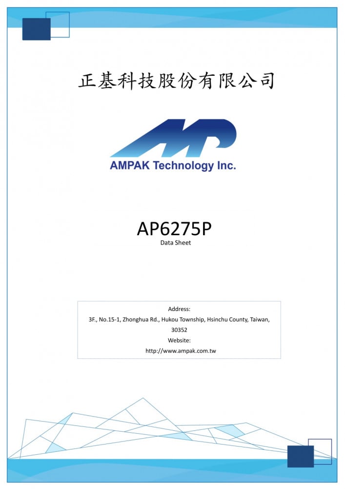 AP6275P datasheet page 2