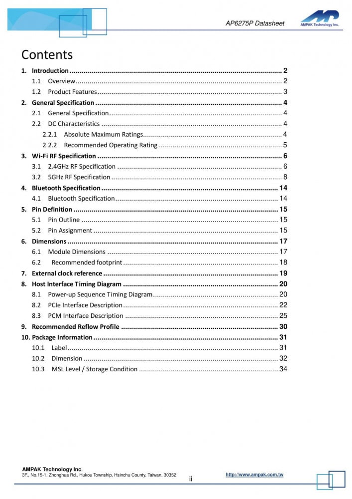 AP6275P datasheet page 4