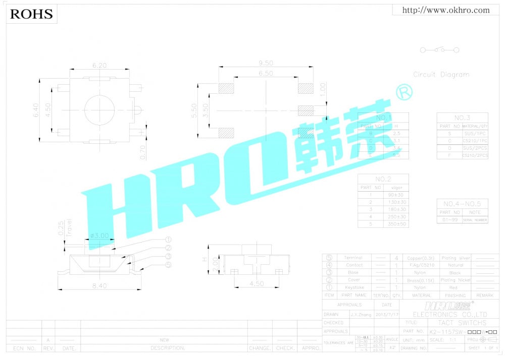 K2-1157SW-D4SW-04 technical drawing page