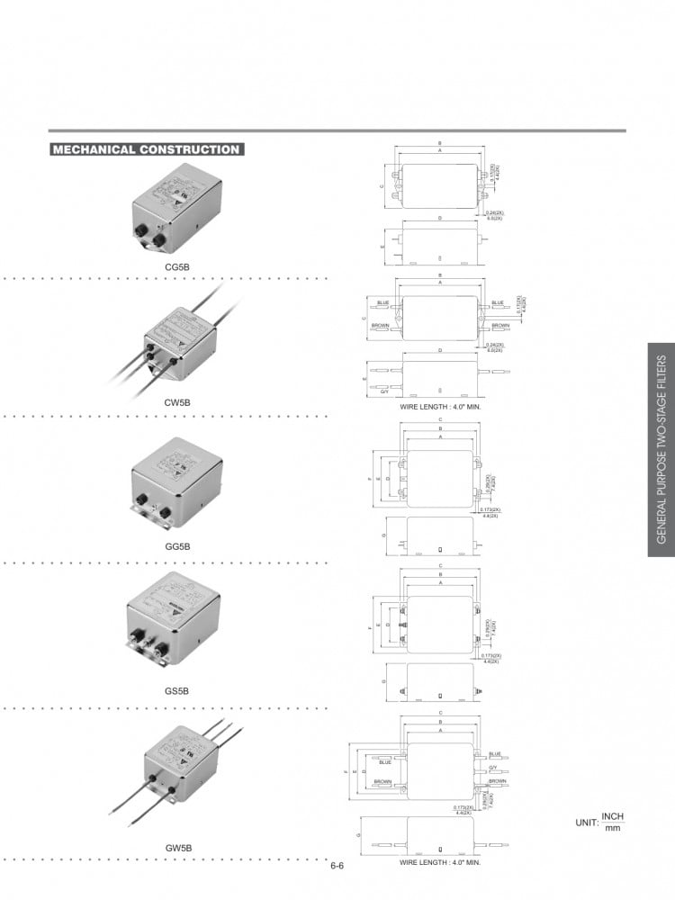 DELTA 03DCCG5B technical document page 2