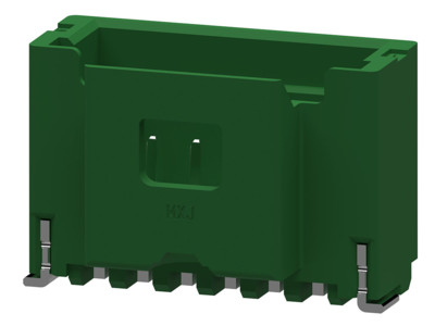 1.00mm Pitch, Pico-Clasp PCB Header, Single Row, Vertical, Surface Mount, Tin Plated, Inner Positive Lock, 15 Circuits, Green for sale