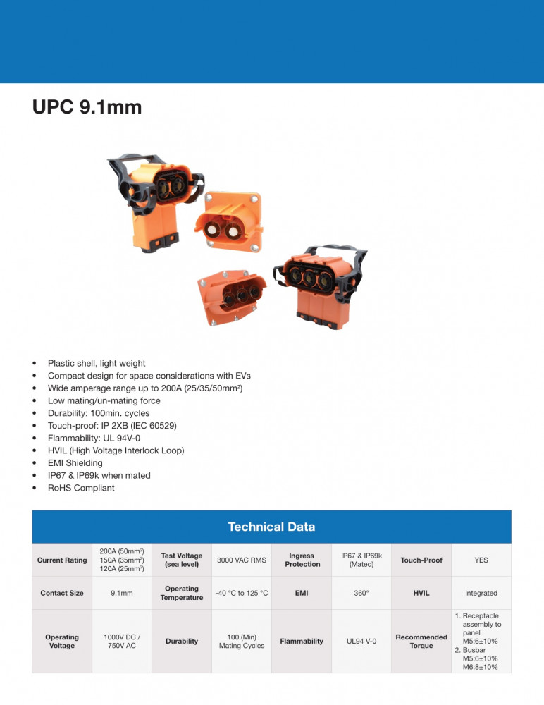 Amphenol UPC document page 5