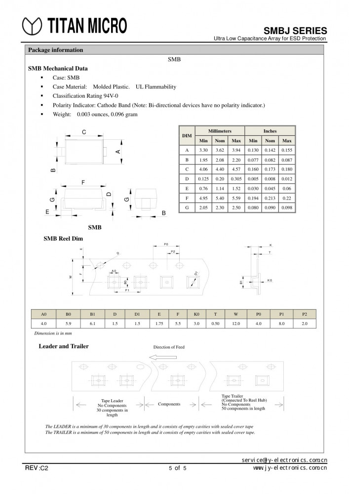 SMBJ series datasheet page 5
