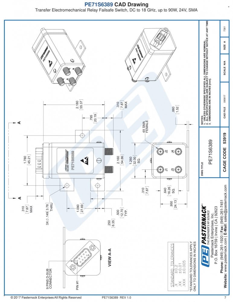 PE71S6389 technical document page 7