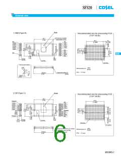 Cosel SFCS154812B Off-Board DC DC Converter