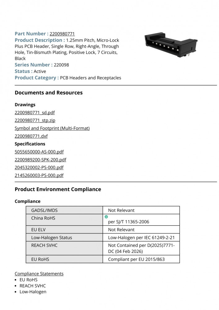 2200980771 technical document page 1