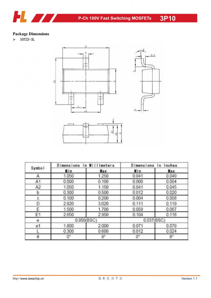 HL 3P10 datasheet page 6
