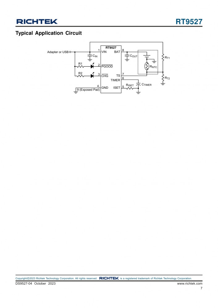 RT9527 datasheet page 7