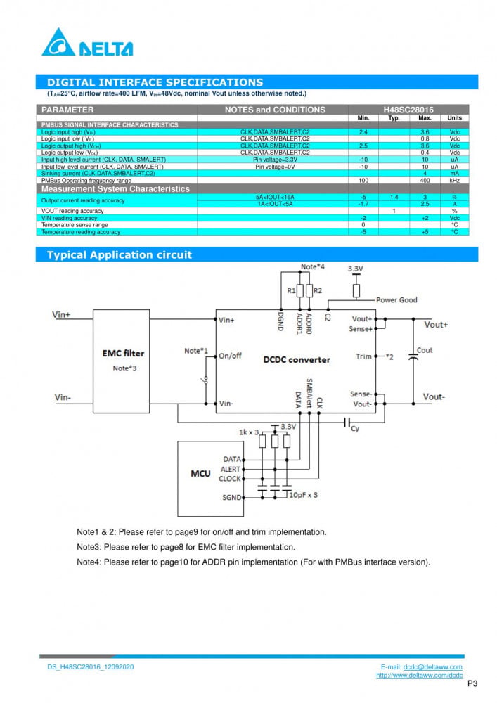 H48SC28016 datasheet page 3