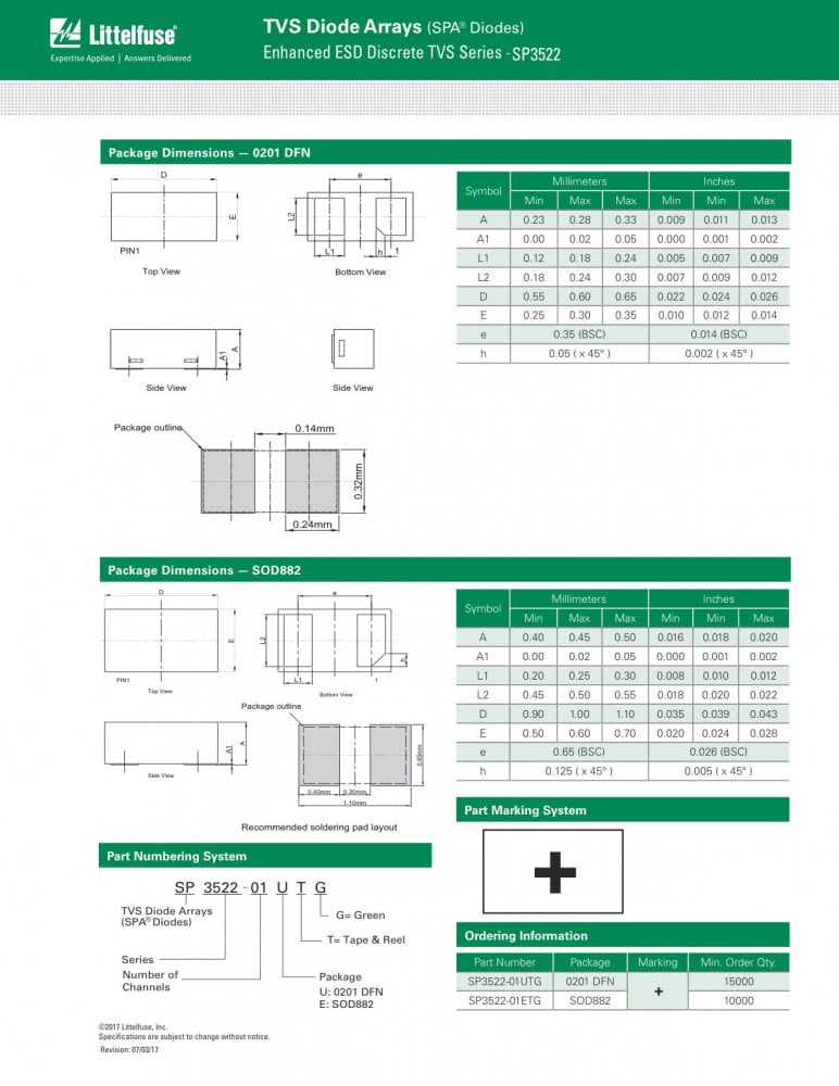 SP3522 datasheet page 4