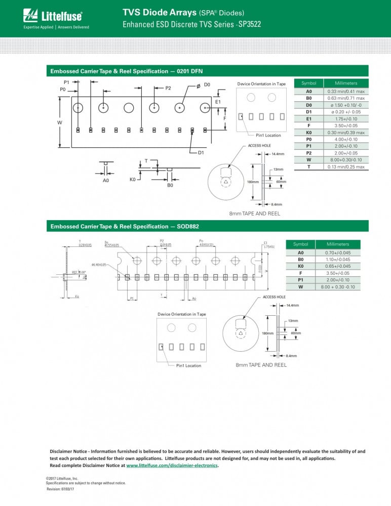 SP3522 datasheet page 5