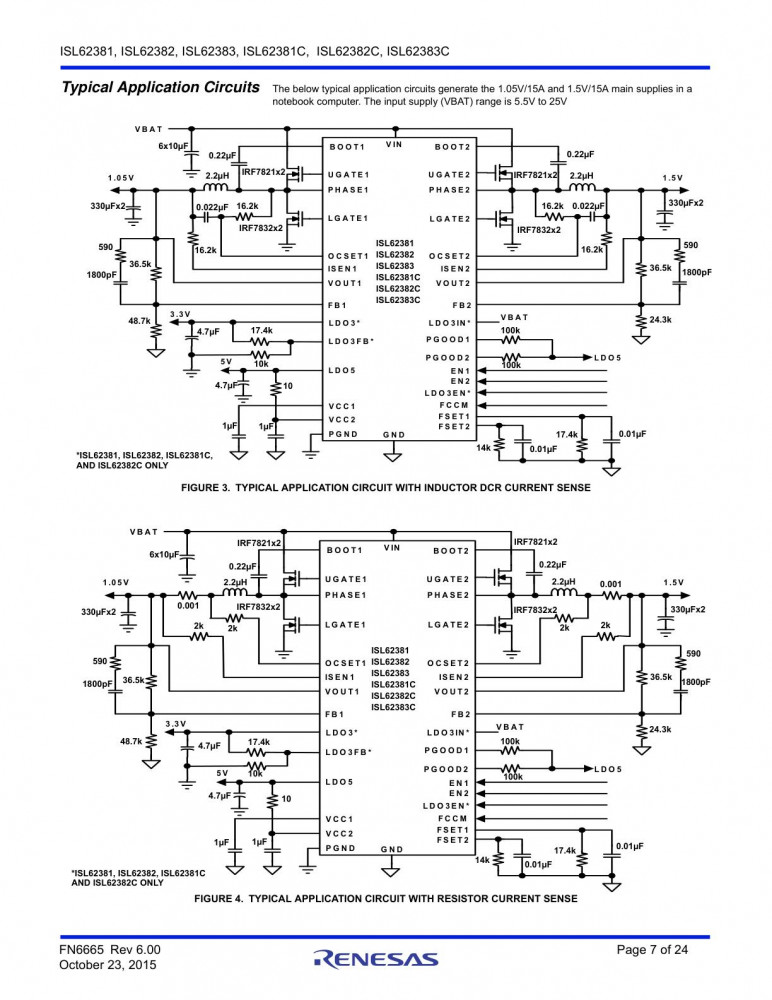 ISL62383HRTZ datasheet page 7
