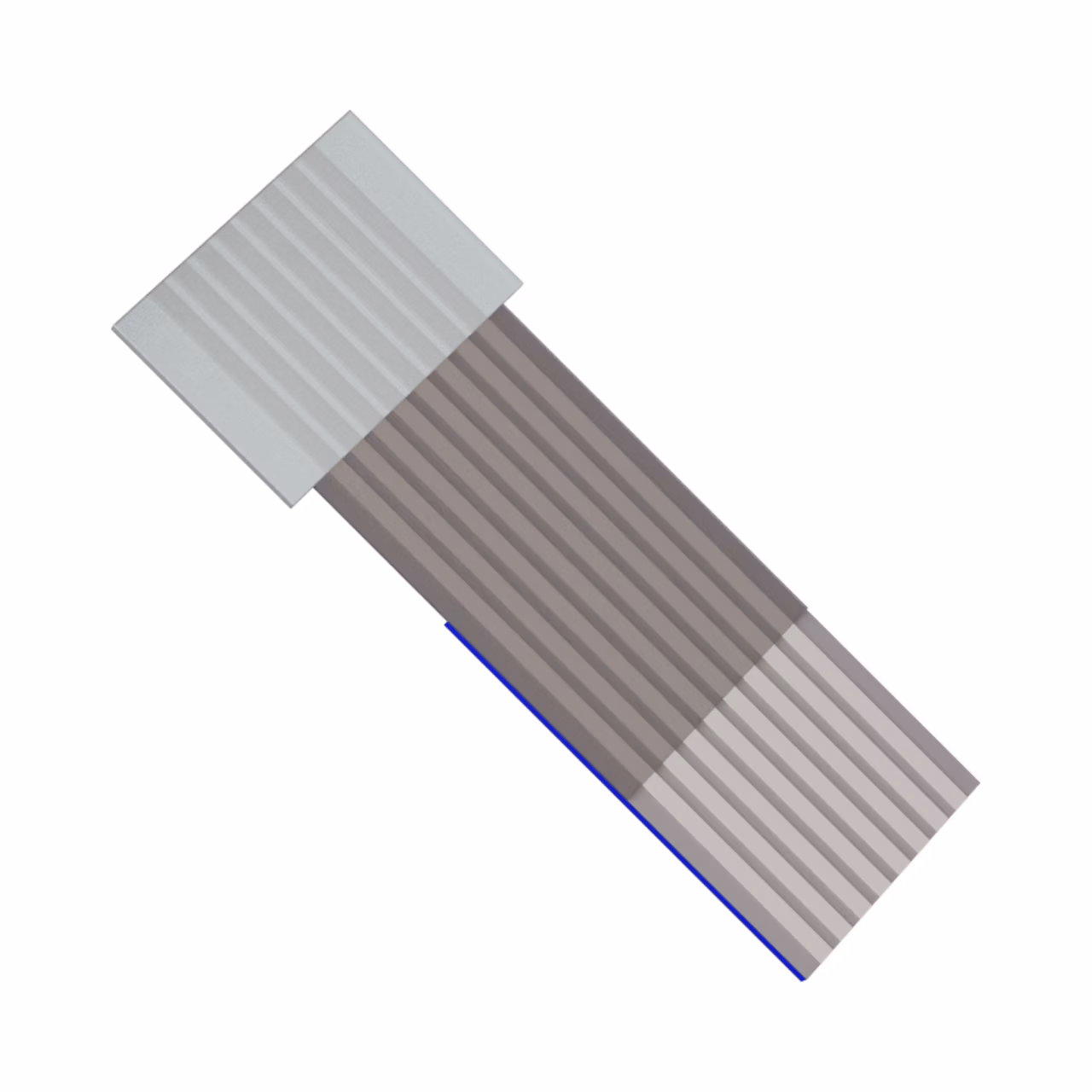 0.50mm Pitch Premo-Flex FFC Jumper, Same Side Contacts (Type A), 51.00mm  Cable Length, Tin (Sn) Plating, 8 Circuits, with Shield for sale