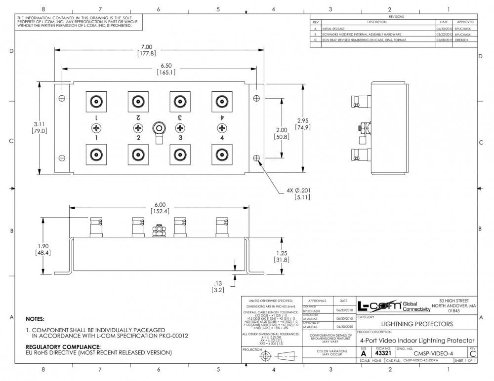 CMSP-VIDEO-4 product documentation