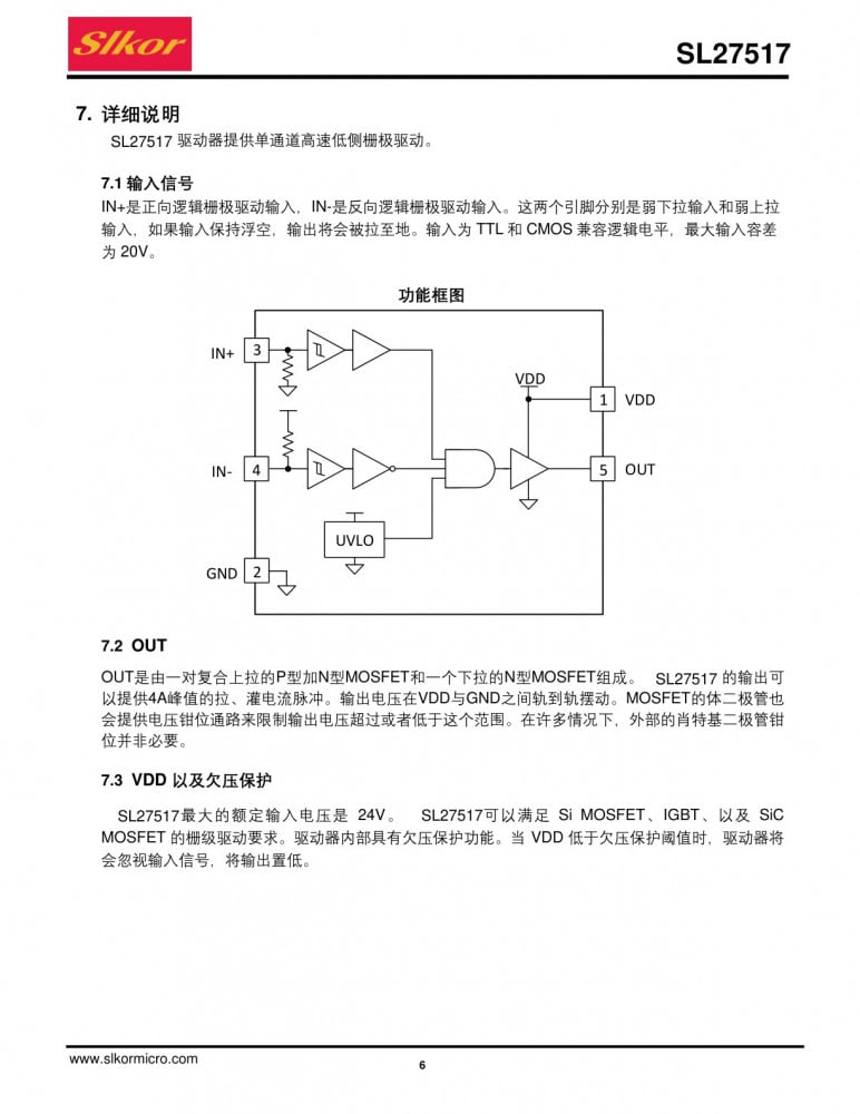 SL27517 datasheet page 6