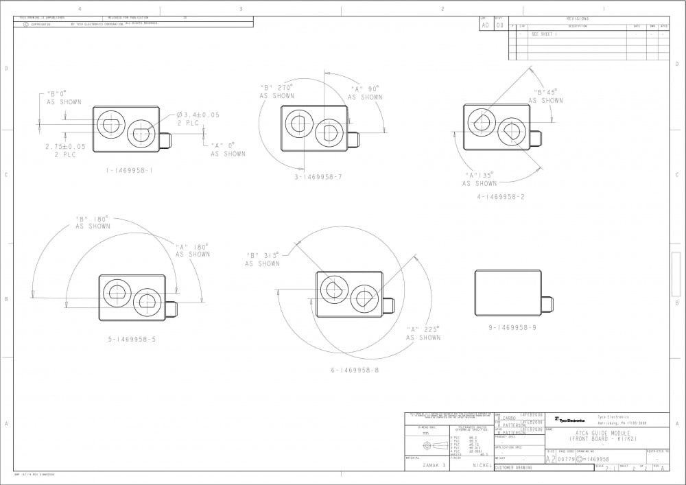 TE Connectivity 5-1469958-5 technical drawing page 2