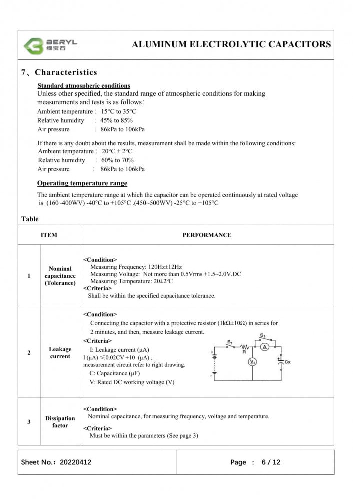 BERYL RD400M220LO10*30TH-2A2Et specification page 6