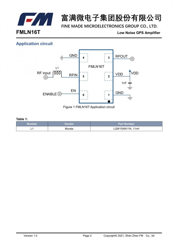 FMLN16T datasheet page 2