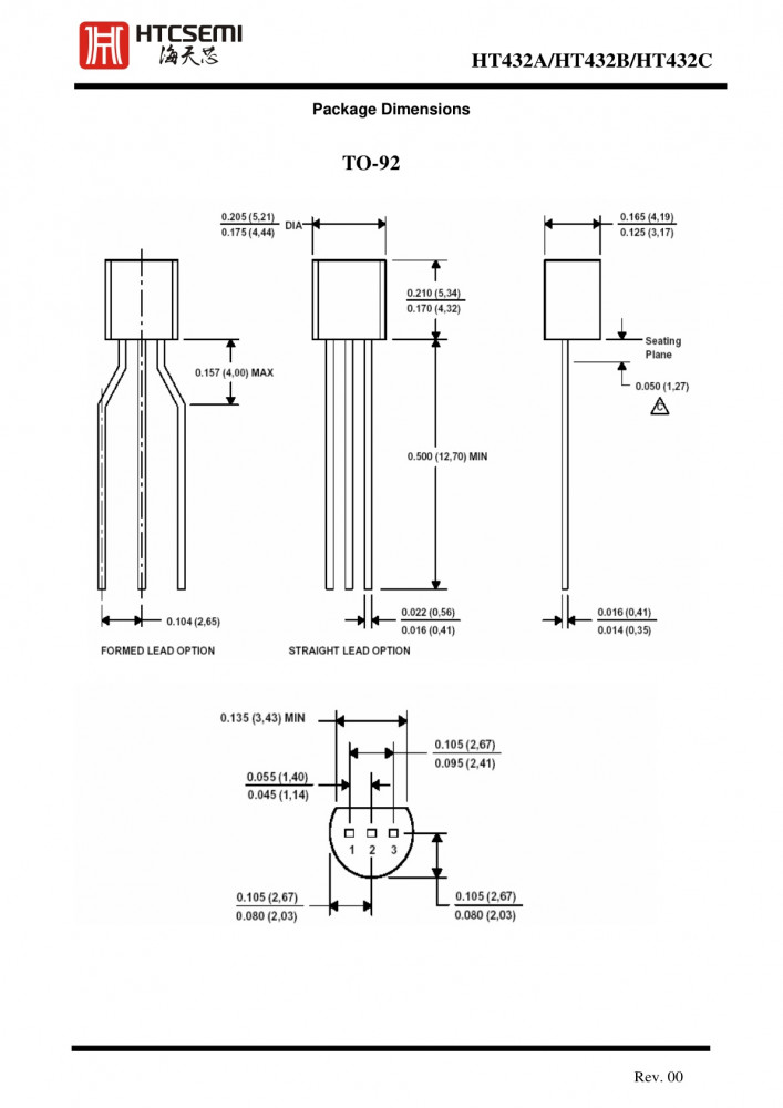 HT432ARTZ technical document page 6