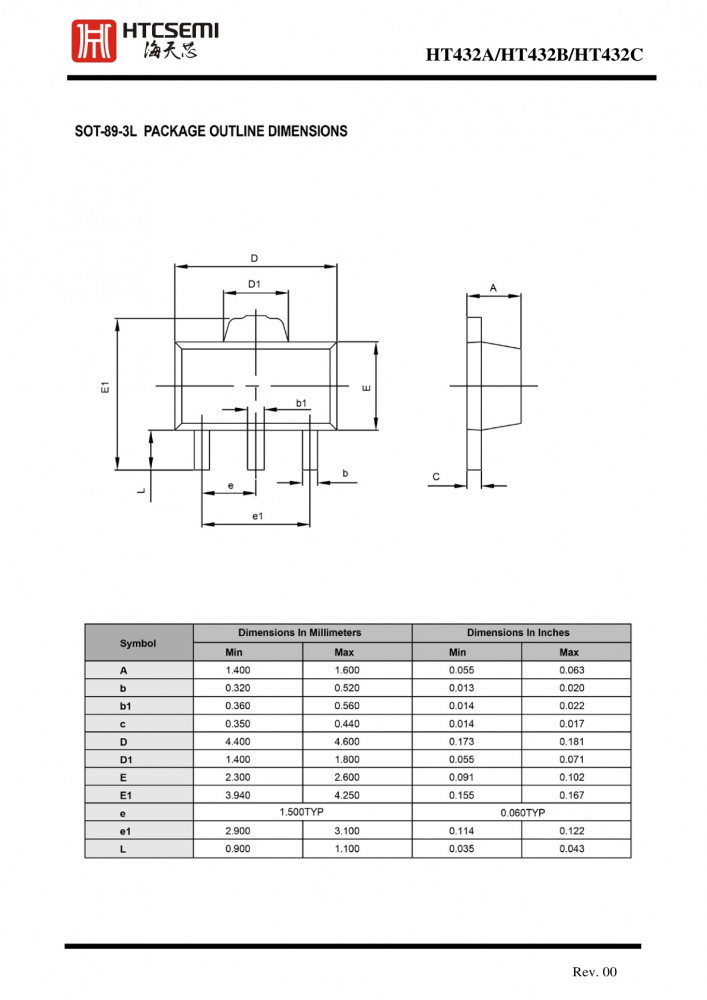 HT432ARTZ technical document page 8