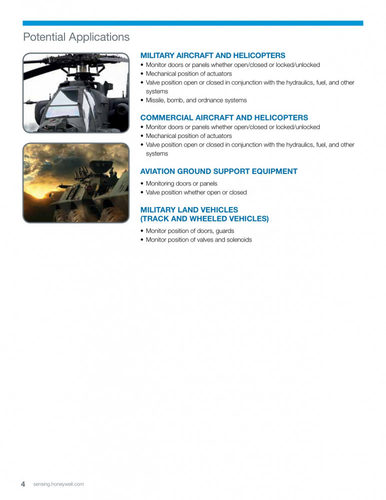 Honeywell SE and XE Series documentation page 4