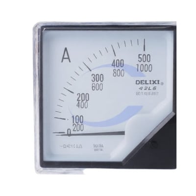 Delixi Electric 42L6A500F1000F Analog Panel Ammeter for sale