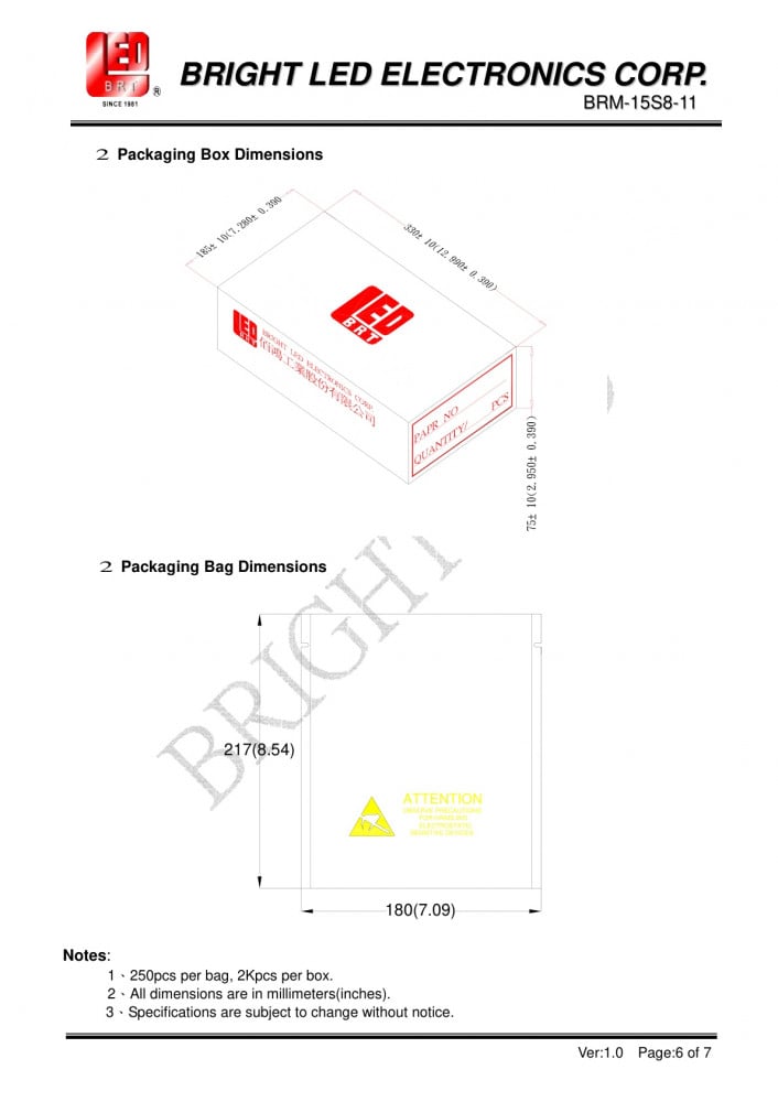 BRM-15S8-11 datasheet page 7